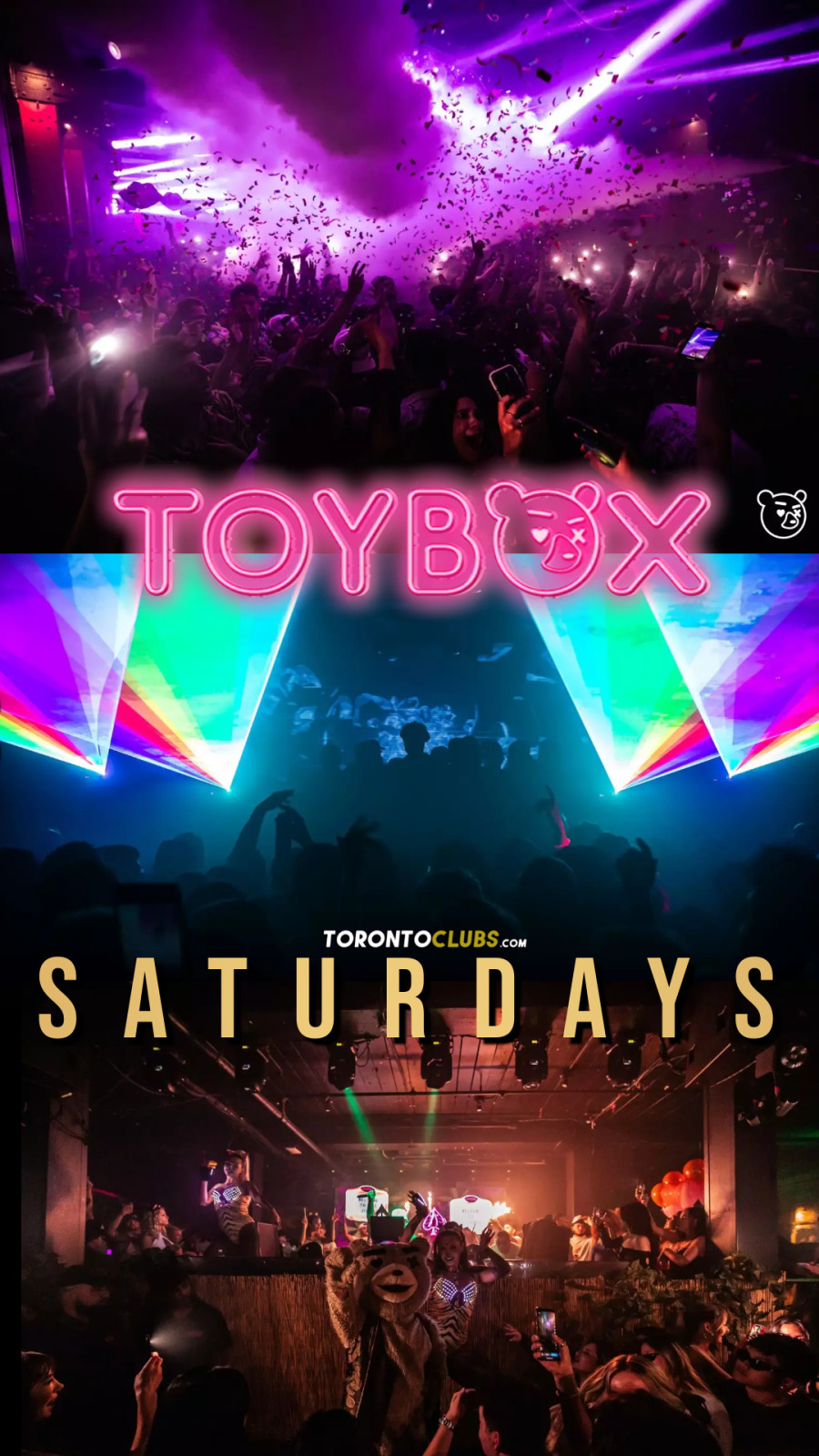 Toronto Clubs | TOYBOX Toronto SATURDAYS