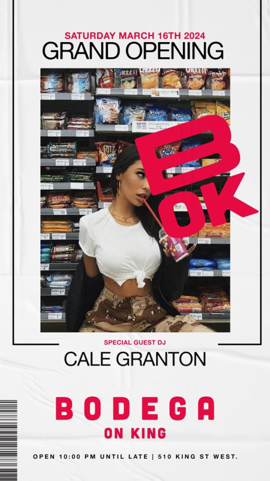 Toronto Clubs | BODEGA ON KING GRAND OPENING l Guestlist, Tickets, and ...